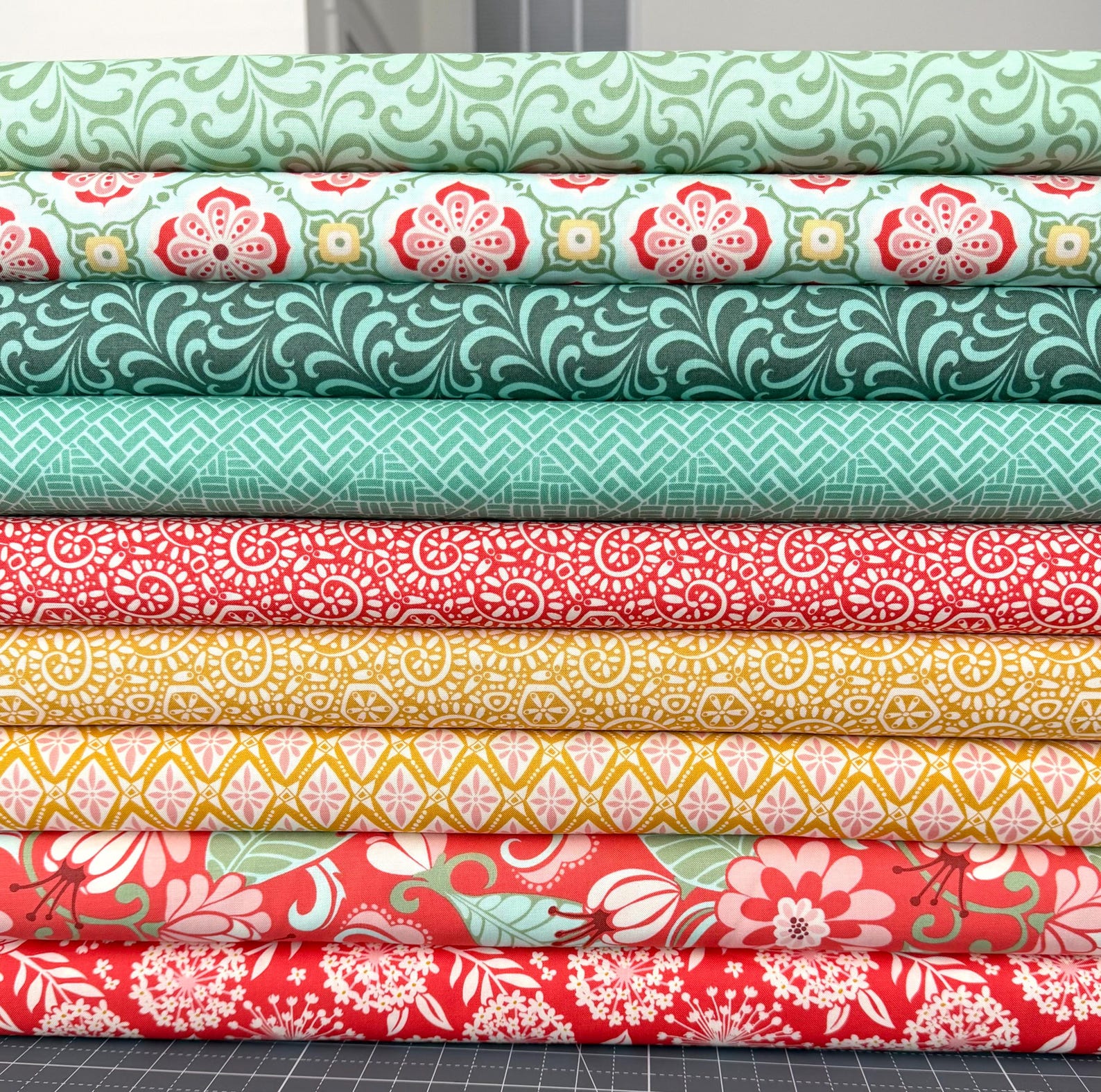 Tango Half Yard Bundle by Kate Spain for Moda Fabrics 9 Half Yards - Etsy