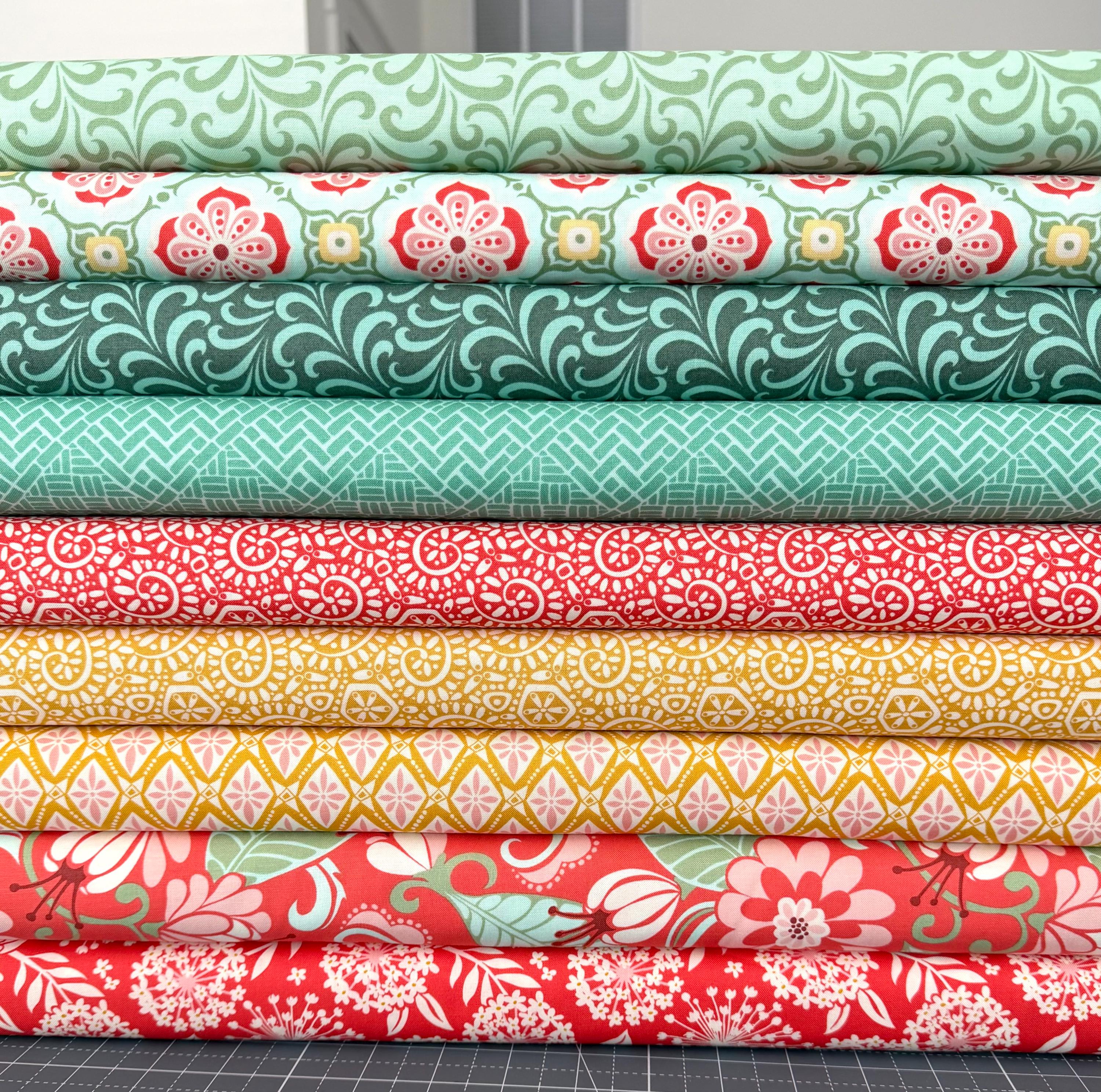 Tango Half Yard Bundle by Kate Spain for Moda Fabrics 9 Half Yards - Etsy