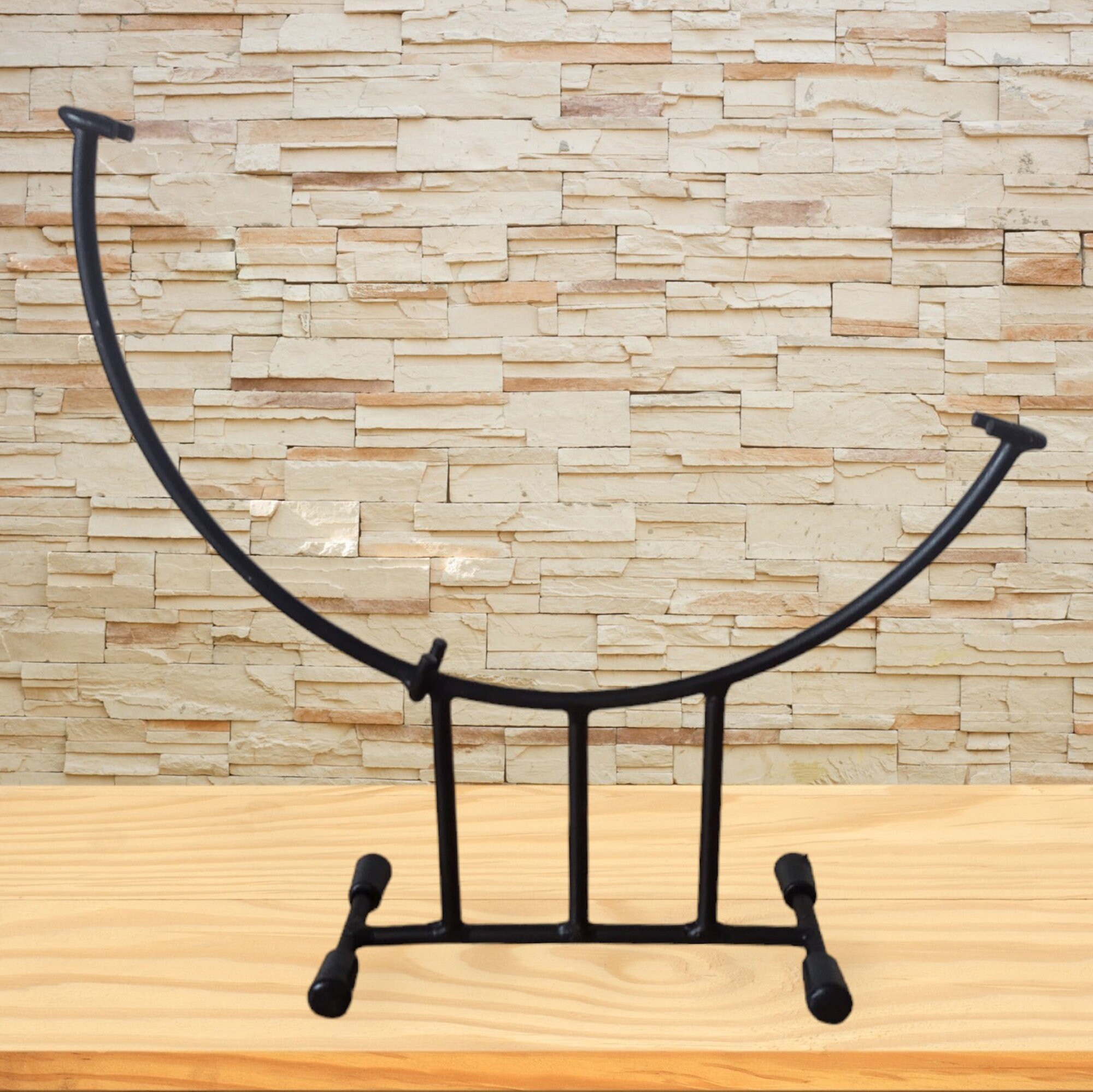 Unique Metal Glass Display Stand, Metal Home Decoration, Plate ...