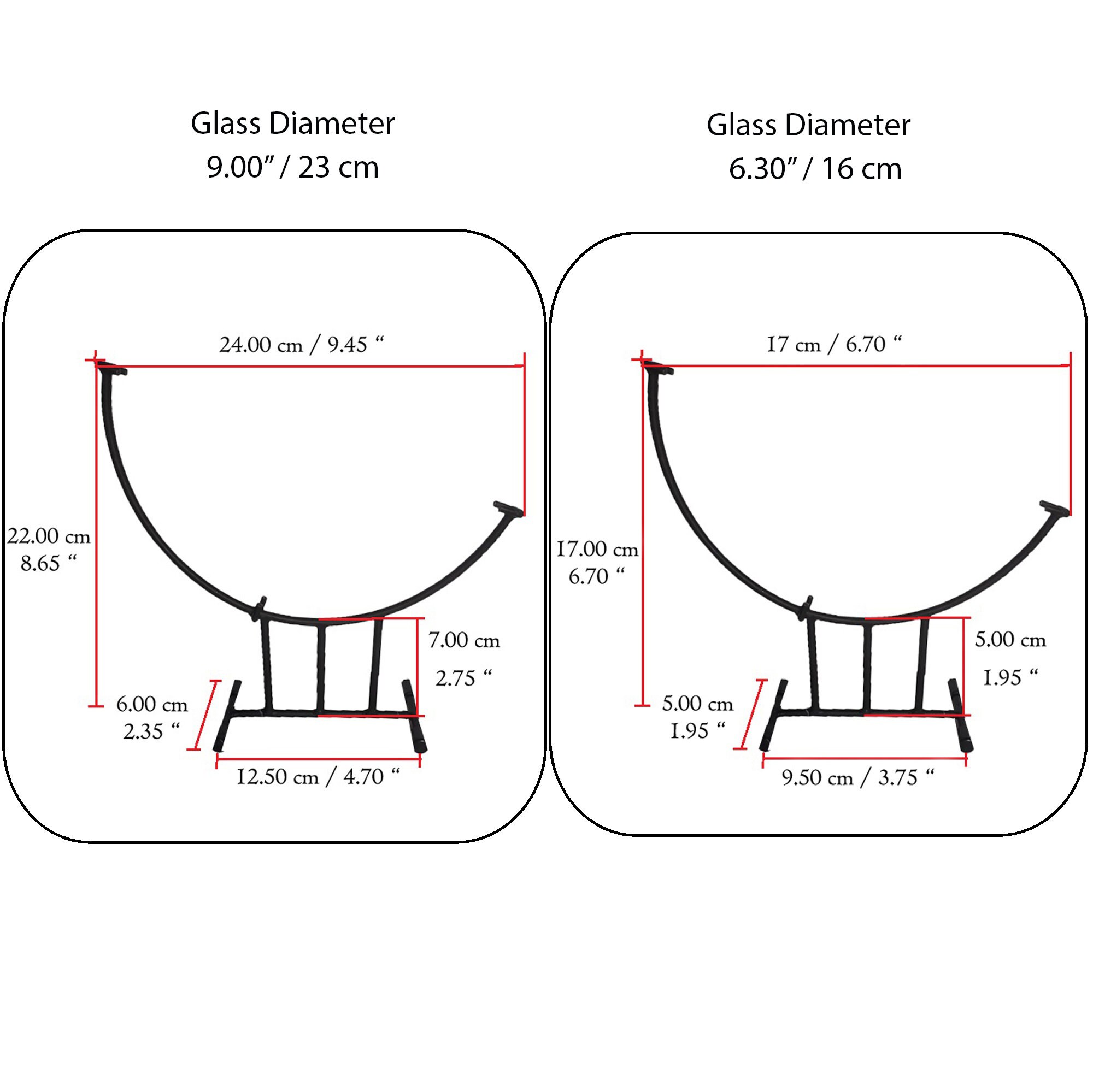 Unique Metal Glass Display Stand, Metal Home Decoration, Plate ...