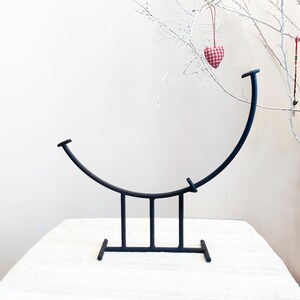 Unique Metal Glass Display Stand, Metal Home Decoration, Plate ...