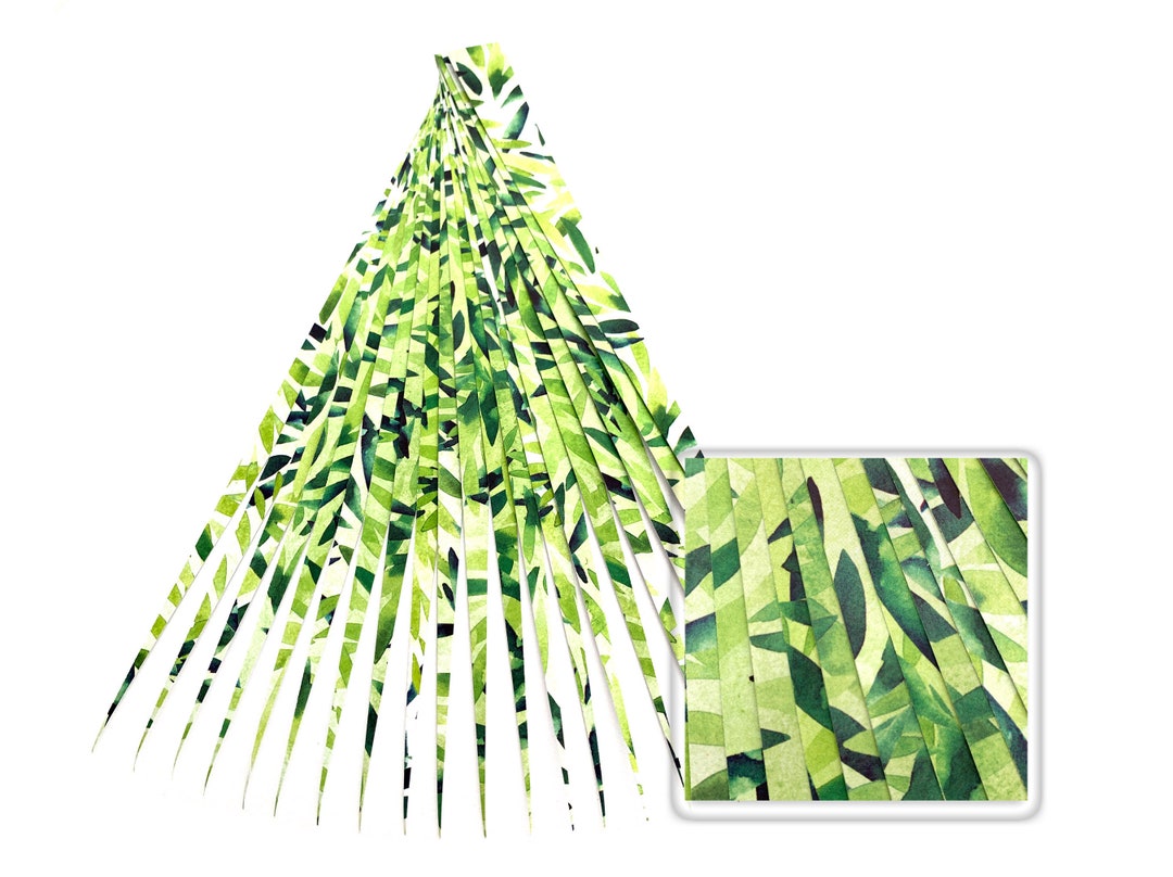 Paper Strips Half Inch or 1 Inch Sizes Precut to Make Paper Beads and ...