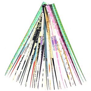 100 Paper Strips Triangle Shaped Half Inch Wide by 12 Inch Long in ...