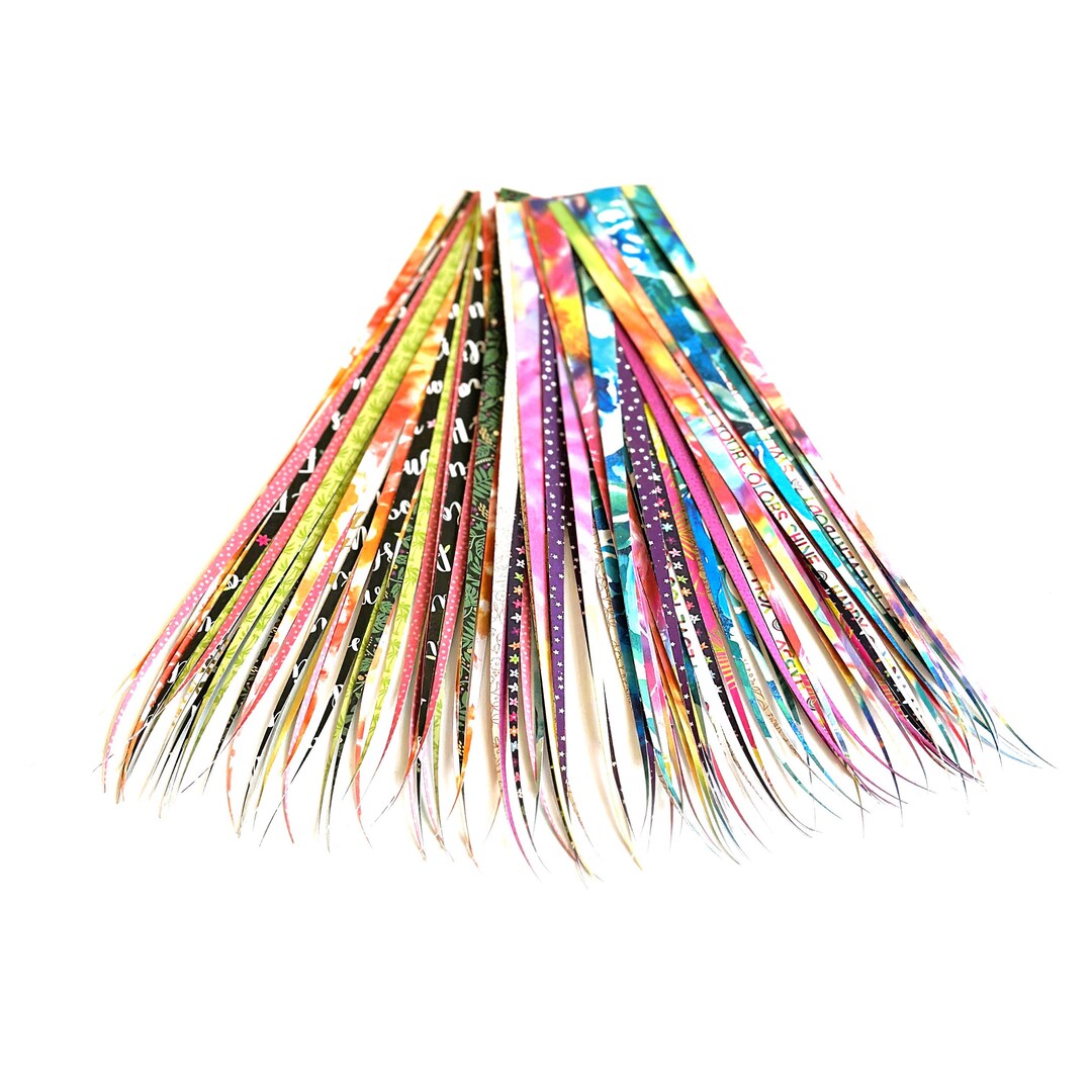 100 Paper Strips Triangle Shaped Half Inch Wide by 12 Inch Long in ...