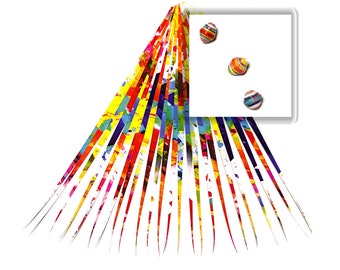 Purple Paper Strips to Make Paper Beads, 1/2" Wide X 11" Long Triangle ...