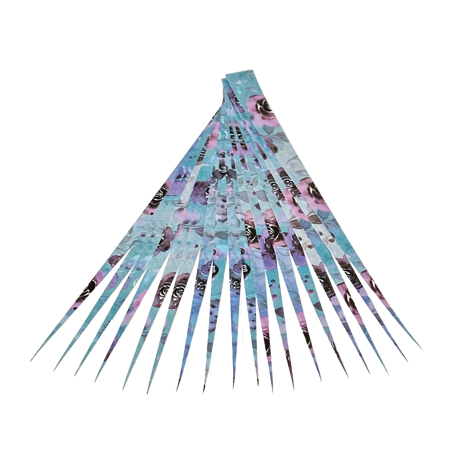 Paper Strips Half Inch or 1 Inch Paper Bead Strips Make Paper Beads ...
