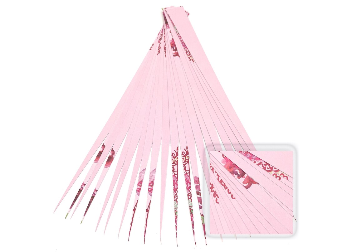 Paper Strips 1 or 1/2 Precut Paper Bead Strips - Etsy