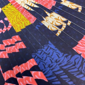 Paper Bead Strips Triangle Shaped Double Sided Half Inch or 1 Inch ...