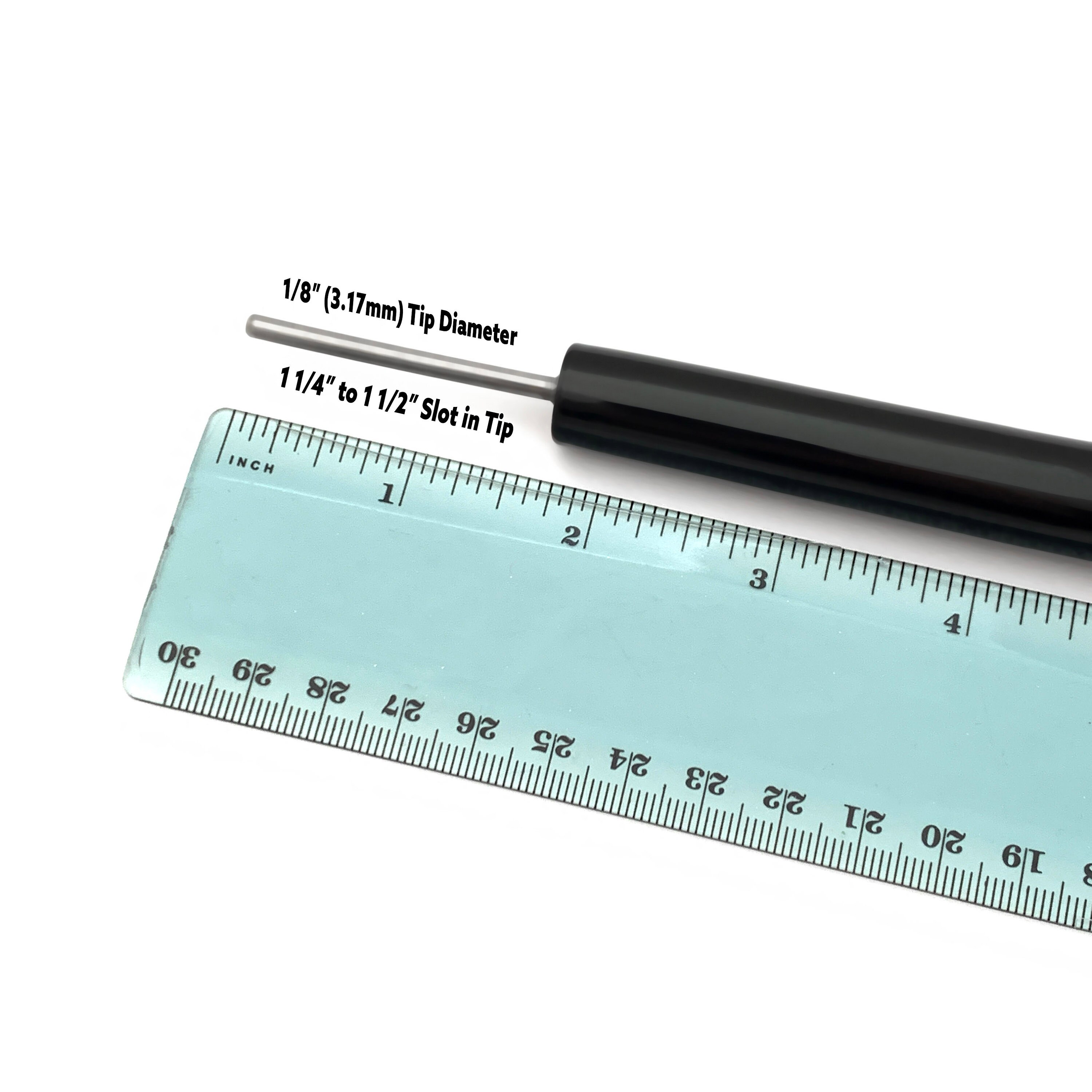 Slotted Quilling Tool With Vinyl Grip Birch Handle – Multiple Tip Sizes ...