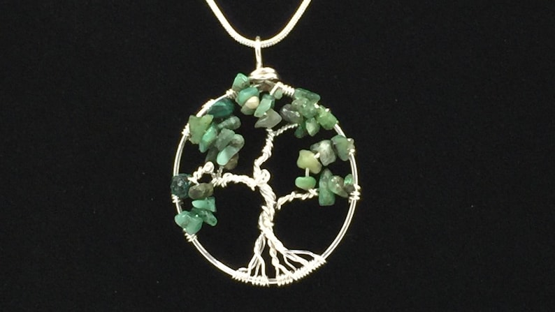 DIY Jewelry Tutorial for How to Make a Tree of Life Pendant - Etsy
