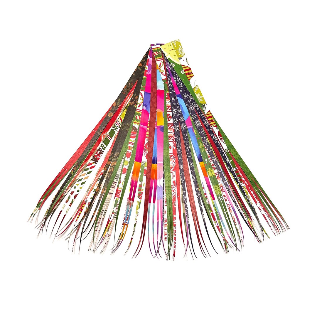 108 Paper Strips to Make Paper Beads, Triangle Shape Half Inch Wide by ...