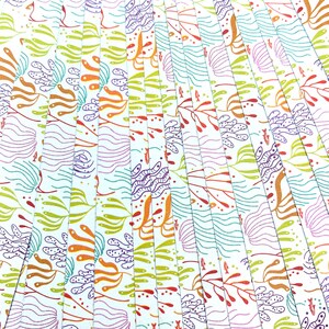 Paper Strips Double Sided With Gold Foil Laminate Half Inch or 1 Inch ...