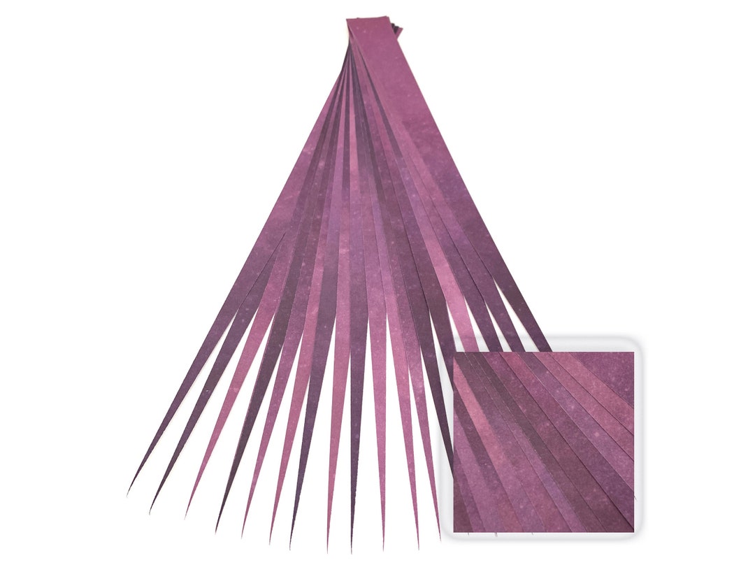 Paper Strips Half Inch or 1 Inch Paper Bead Strips Make Paper Beads ...