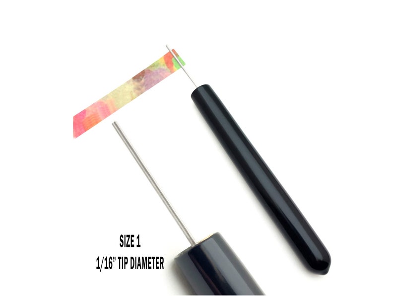 Handmade Paper Bead Roller Quilling Tool With 1MM Diameter Slotted Tip ...