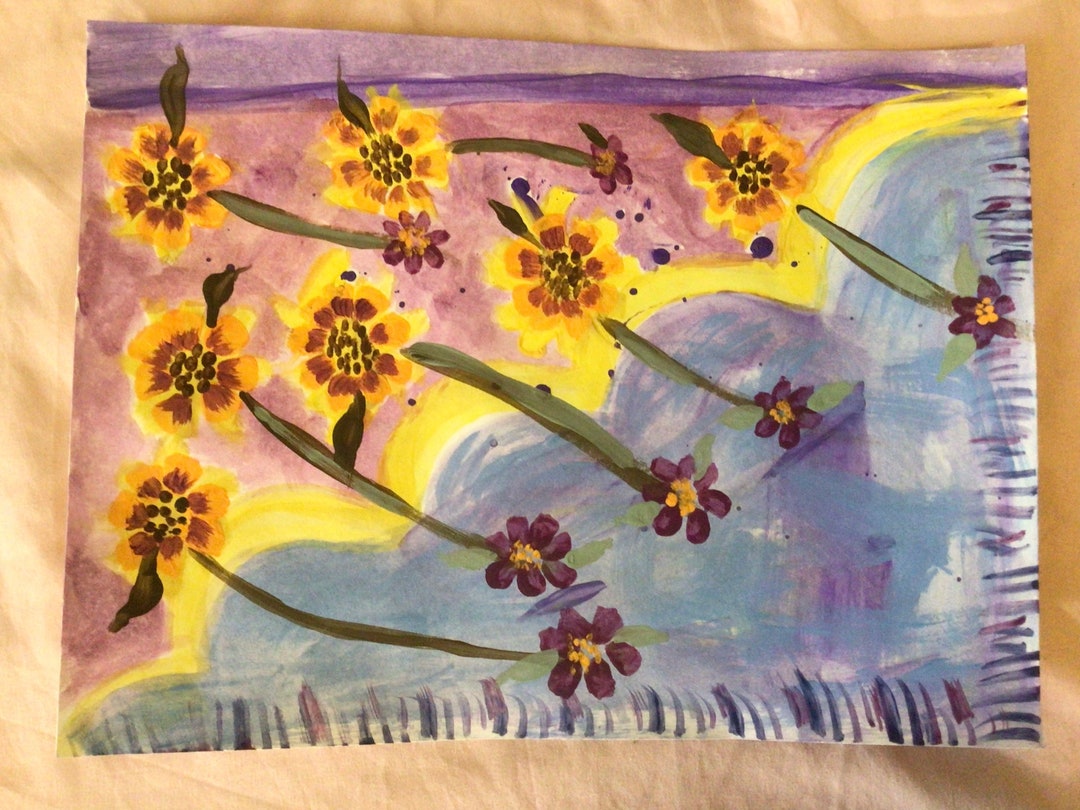 Raining Flowers - Etsy