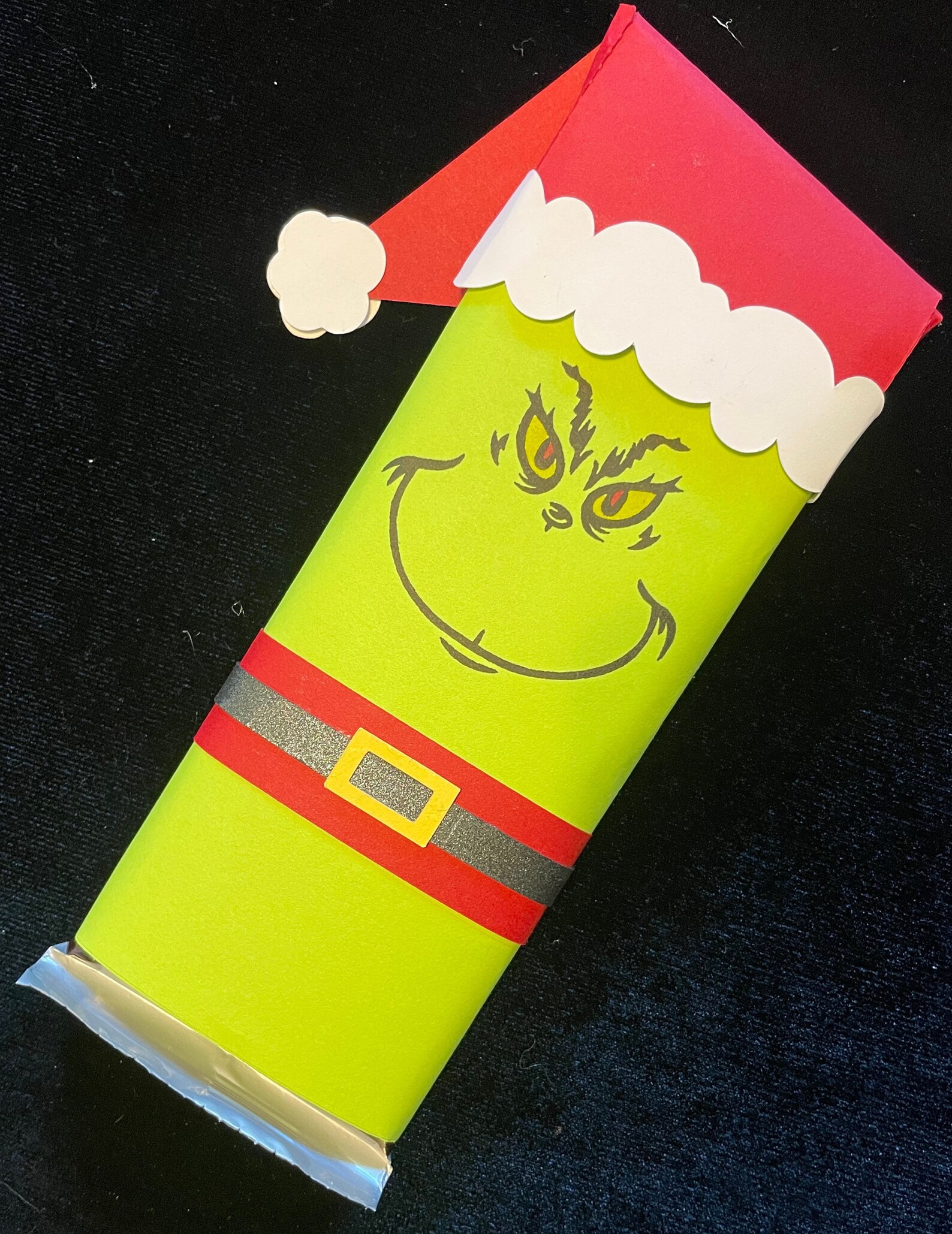 Grinch Bars DIY Favor Kit Pack of 10 Candy Bar Wrappers - Etsy