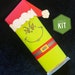 Grinch Bars DIY Favor Kit Pack of 10 Candy Bar Wrappers - Etsy