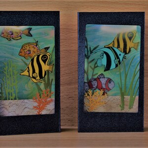 Aquarium Fish Tank Dimensional Card - Friendship Card - Etsy