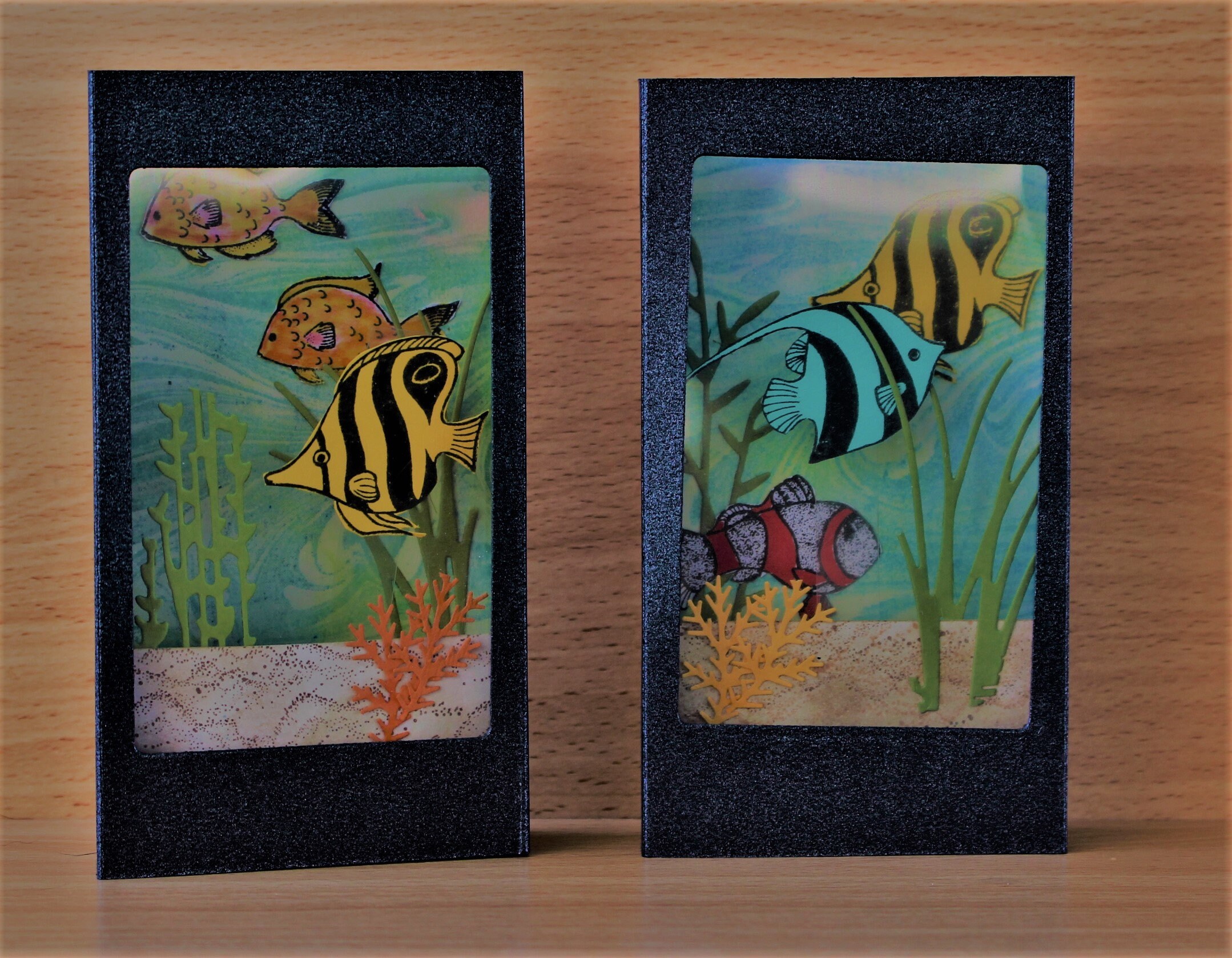 Aquarium Fish Tank Dimensional Card Friendship Card - Etsy