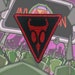 Irken invasion insignia Invader Zim Shiny Metallic | Etsy