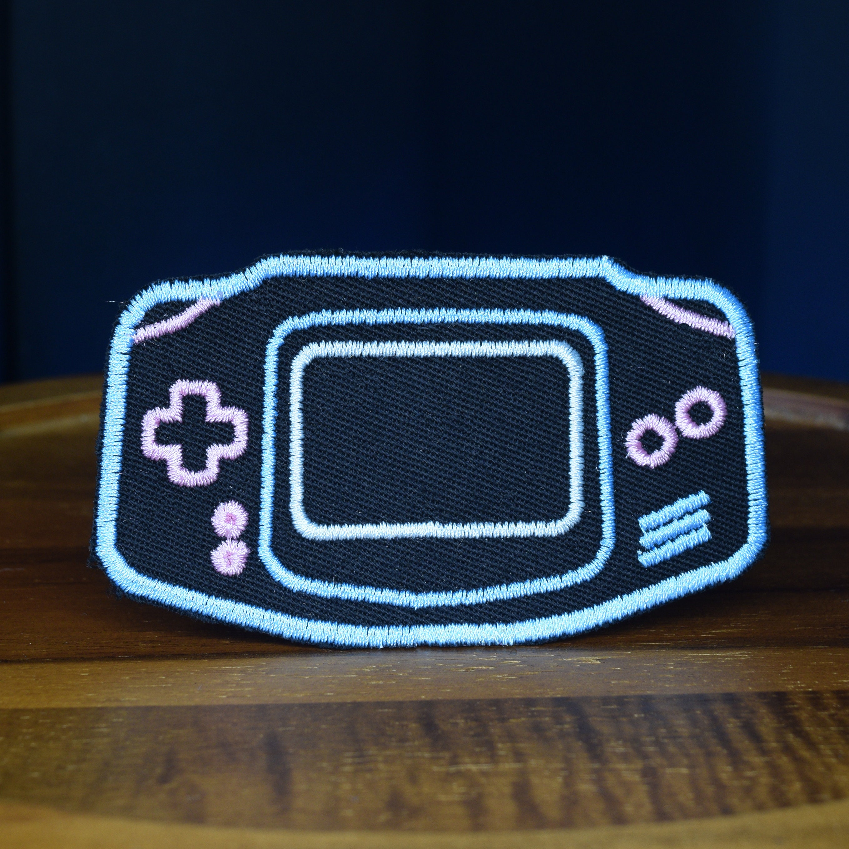 Neon Handheld Patch - Choose Your Colors - 90s Retro - Embroidered Iron ...