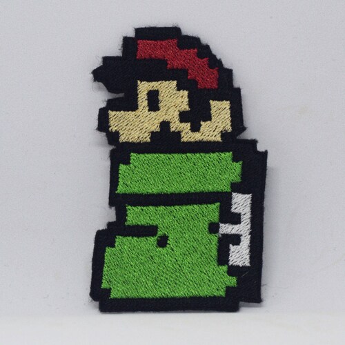 Blue Shell Mario Kart Iron on Patch Shiny Metallic - Etsy