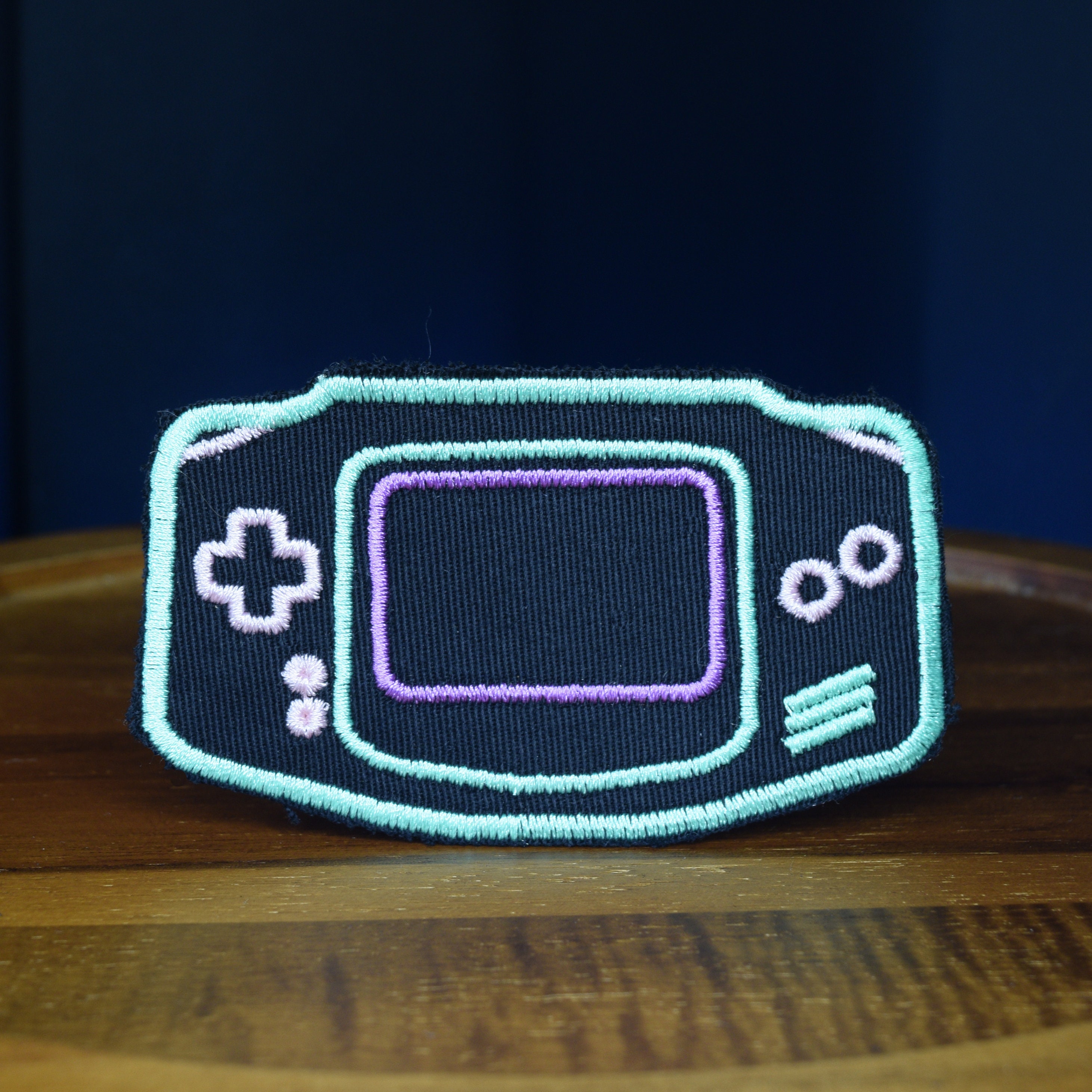 Neon Handheld Patch - Choose Your Colors - 90s Retro - Embroidered Iron ...