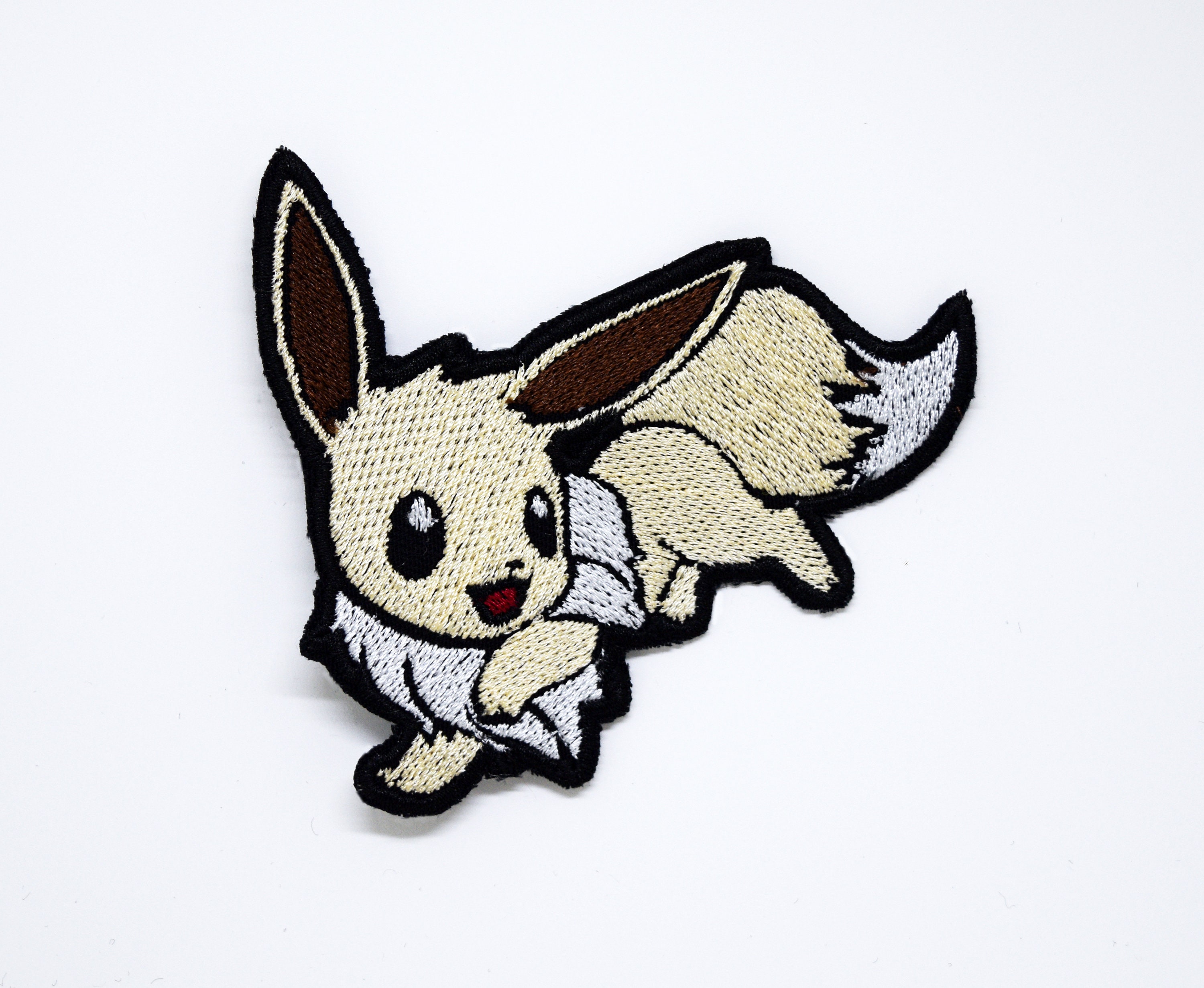 Shiny Eevee Iron on Patch Pokemon Inspired Embroidery. | Etsy