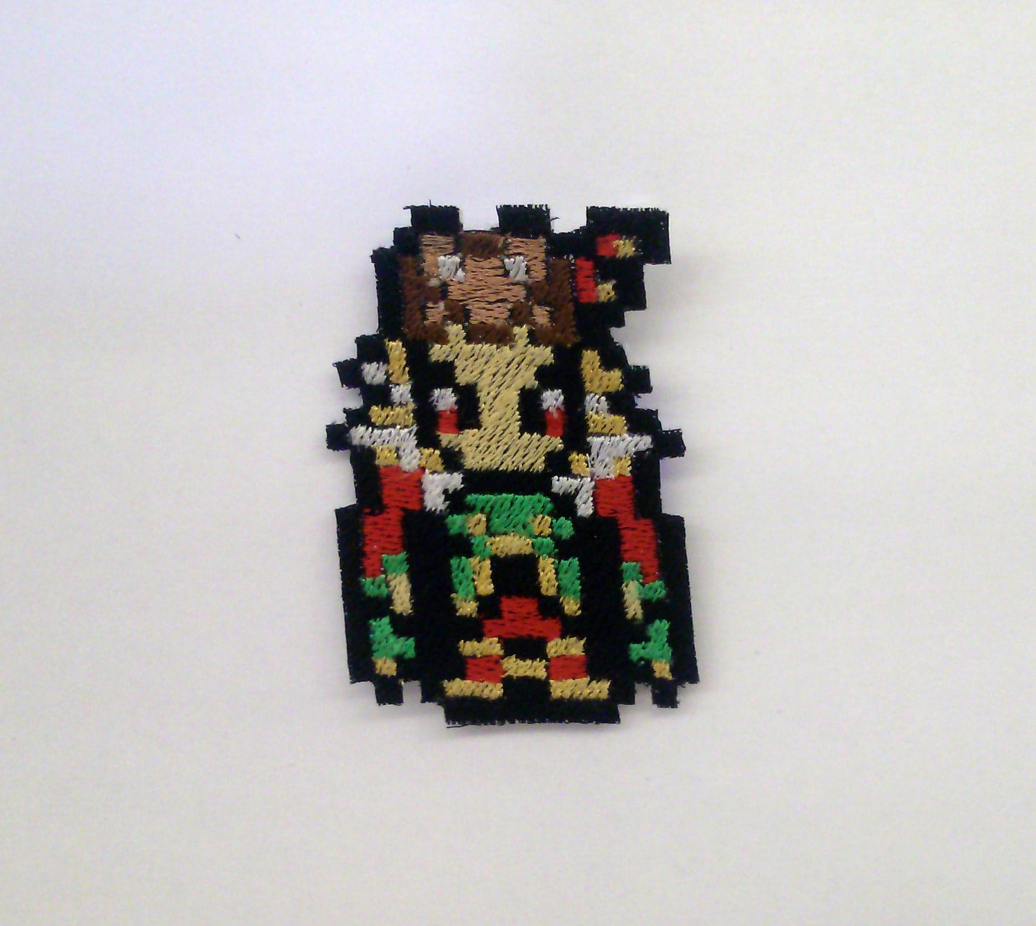 Kefka Pixelart Final Fantasy 6 Shiny Metallic Embroidery - Etsy