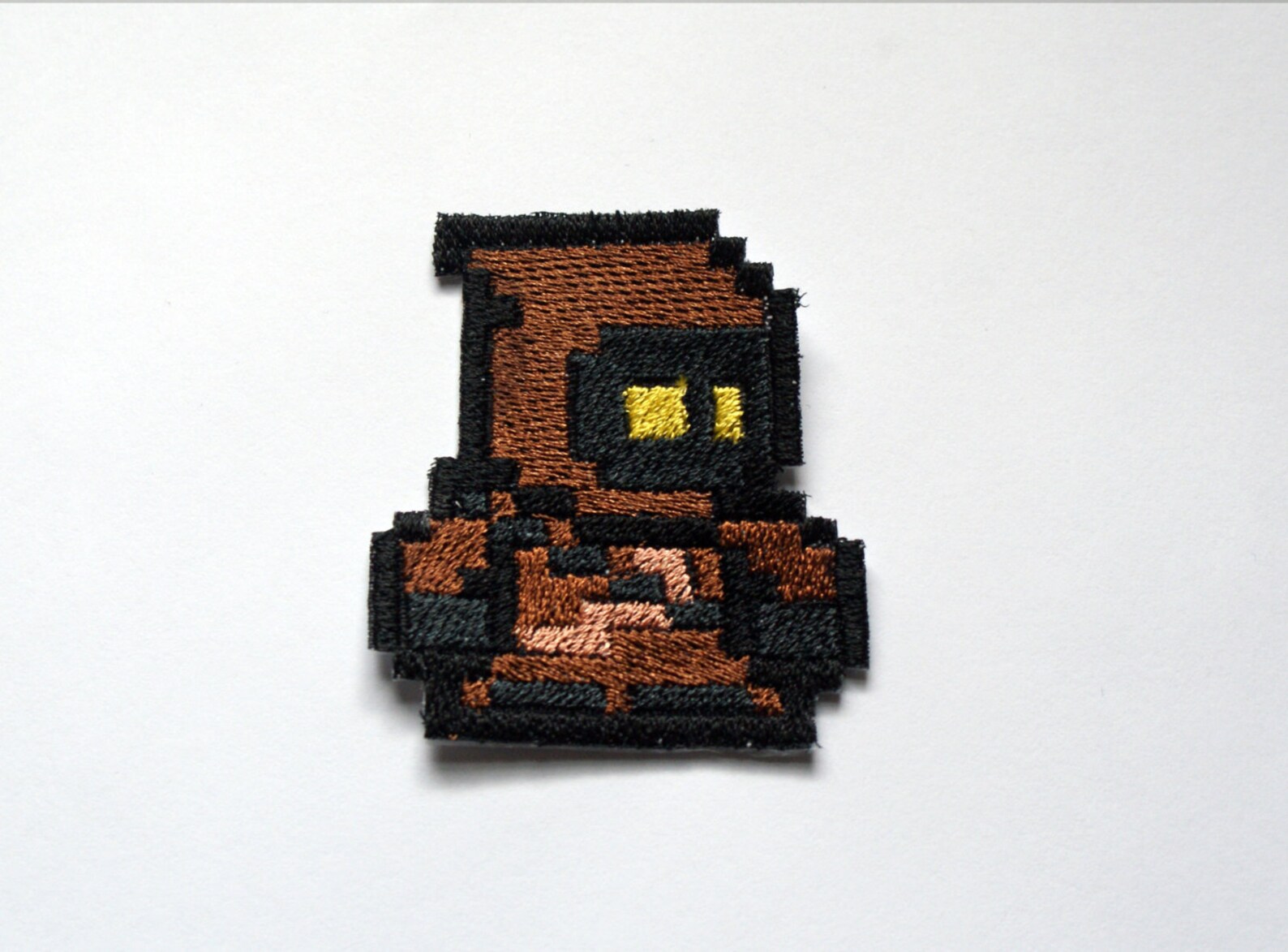 Jawa Patch Pixel Art Star Wars Shiny Metallic Embroidered | Etsy