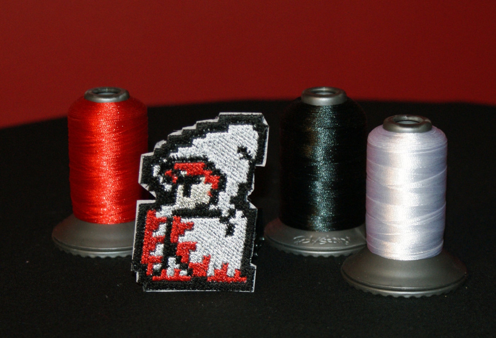 8 Bit Final Fantasy White Mage Shiny Metallic Embroidery Iron on Patch ...