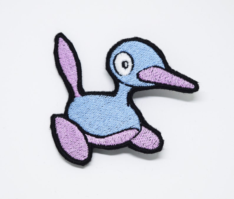 Porygon 2 Shiny Colorway Metallic Embroidery Iron on - Etsy