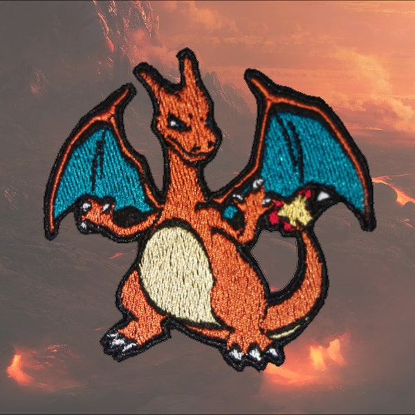 Charizard Iron on Patch - Etsy