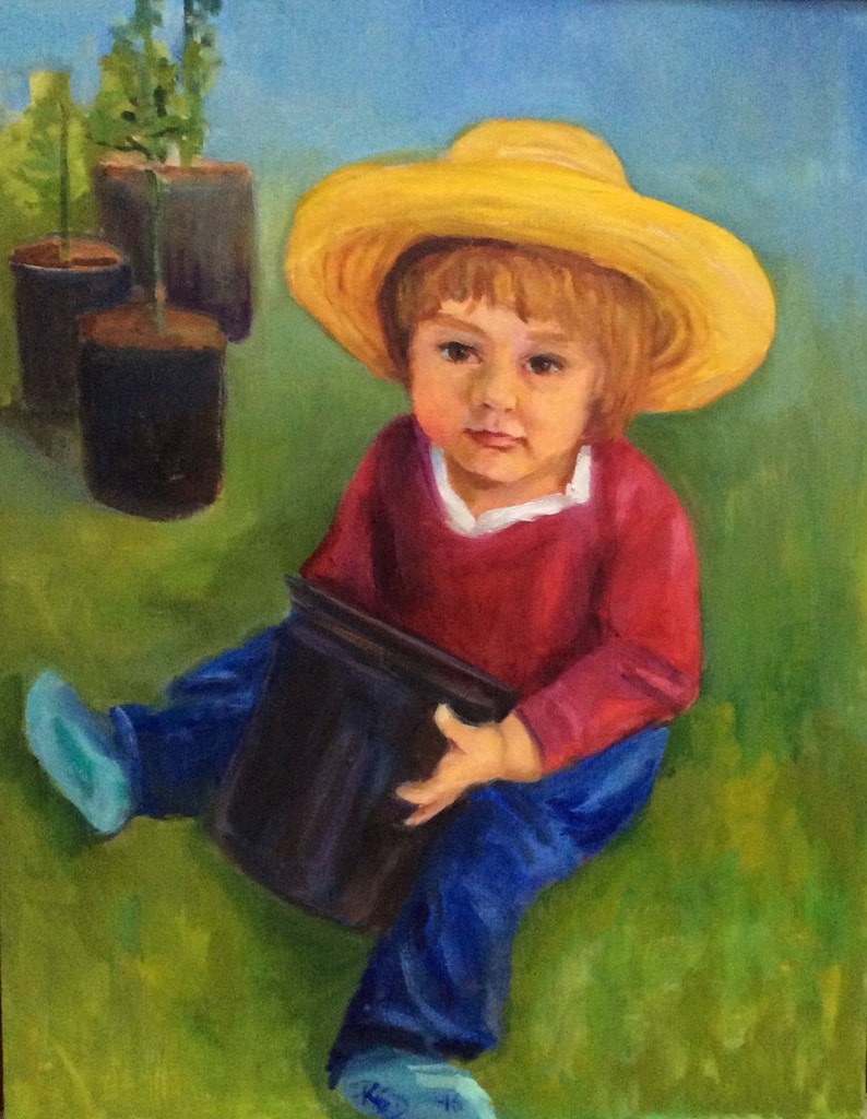 Examples of Commissioned Portraits From Pictures or Live Sitting - Etsy