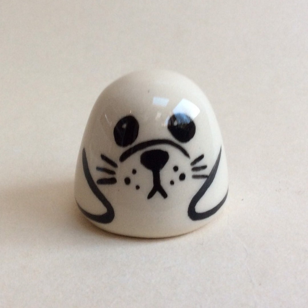 Ceramic Seal Pottery Gift. Each Piece is Thrown on the Potter’s Wheel ...