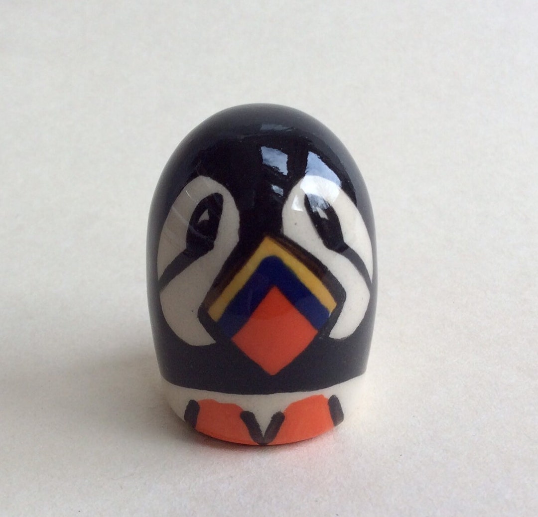 Handmade Ceramic Pottery Puffin Gift. Thrown on the Potter’s Wheel ...
