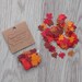 Mini Paper Fall Leaves Confetti: Autumn Table Decor, Eco-friendly - Etsy