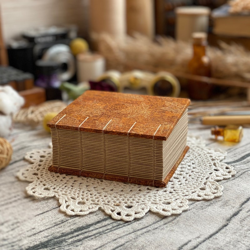 Orange Journal - Etsy