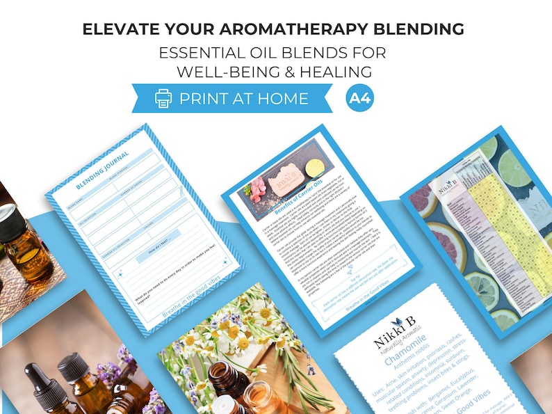 Elevate Your Aromatherapy Blending With Nikki B's Guide and Journal ...