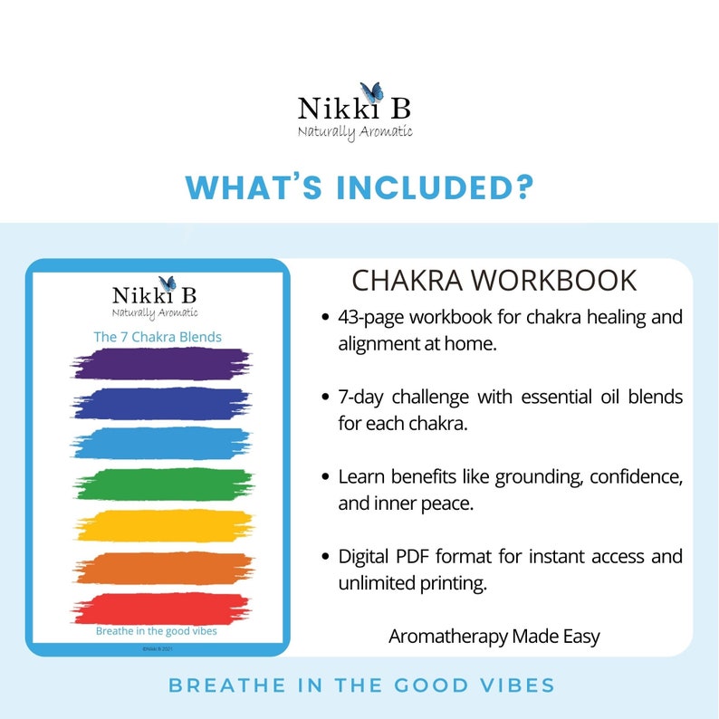 Chakra Balance & Aromatherapy Workbook – A 7-day Guide to Realigning ...