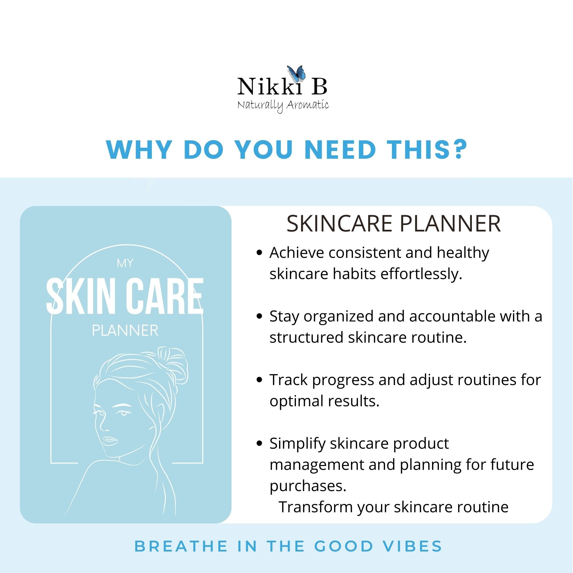 Skincare Tracker & Planner - Radiant Skin, Instant PDF, Optimize Your ...