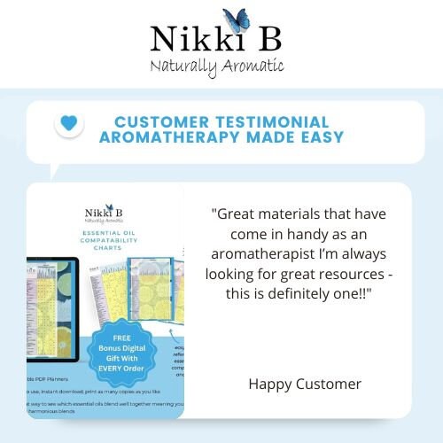 Aromatherapy Made Easy: Printable Essential Oil Blending Chart for ...