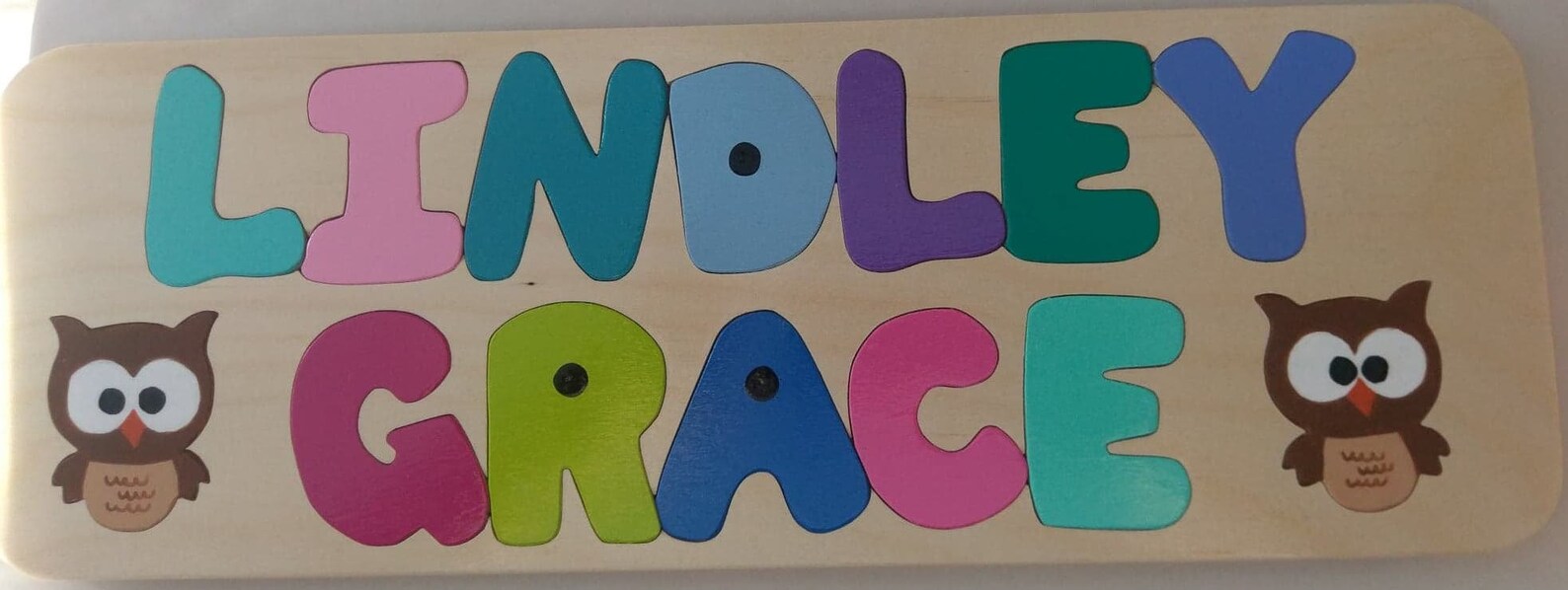 Custom Two-name Puzzle - Etsy