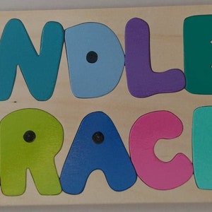 Custom Two-name Puzzle - Etsy