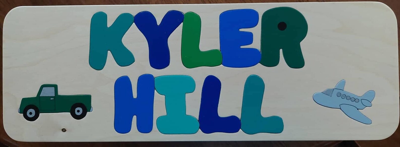Custom Two-name Puzzle - Etsy