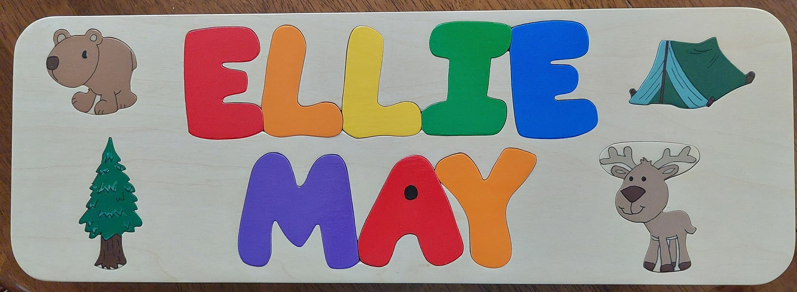 Custom Two-name Puzzle - Etsy