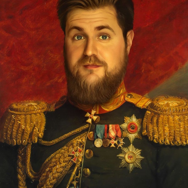 Historical Portrait - Etsy