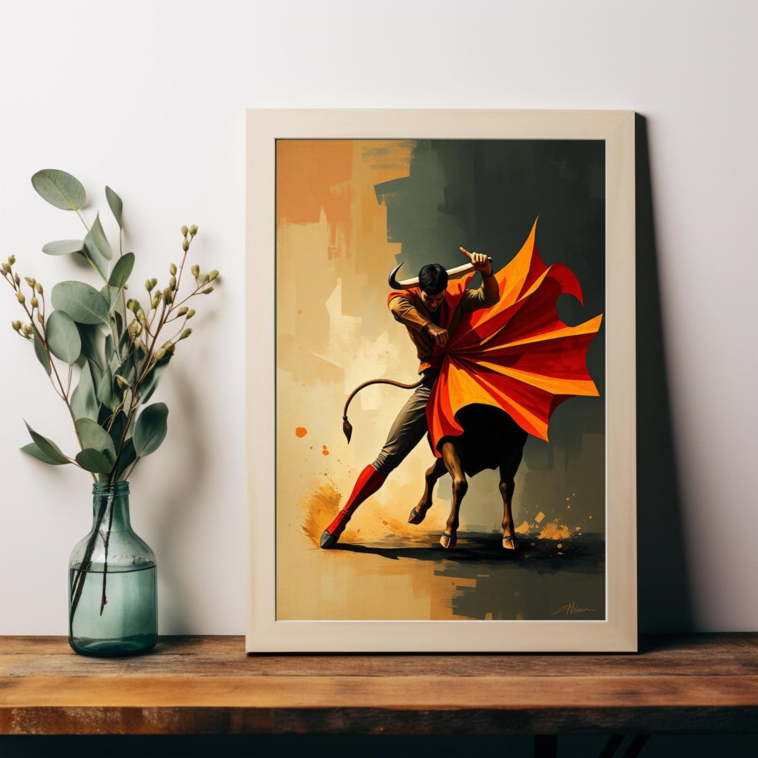 Dynamic Centaur Hero With Vibrant Cape in Dramatic Pose - Modern ...