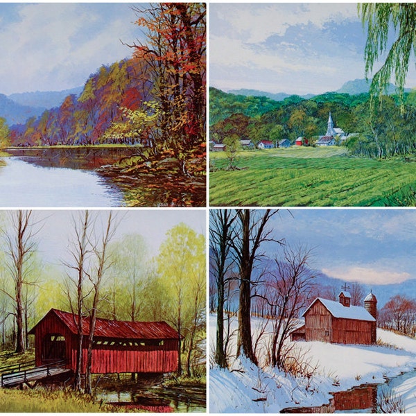 Four Seasons Art - Etsy