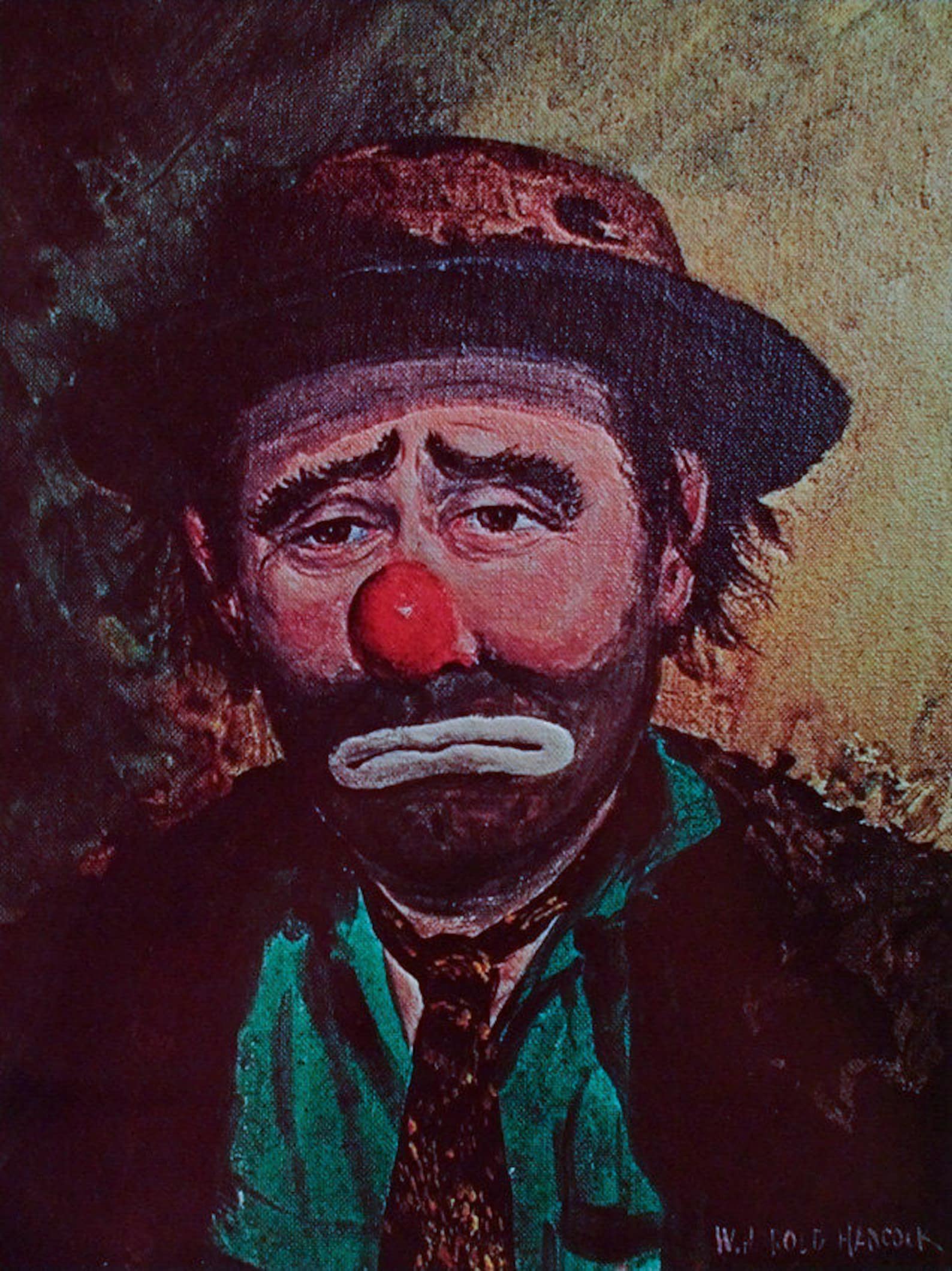 VINTAGE CLOWN Clown Wall Art Art Print Clown Poster Clown - Etsy